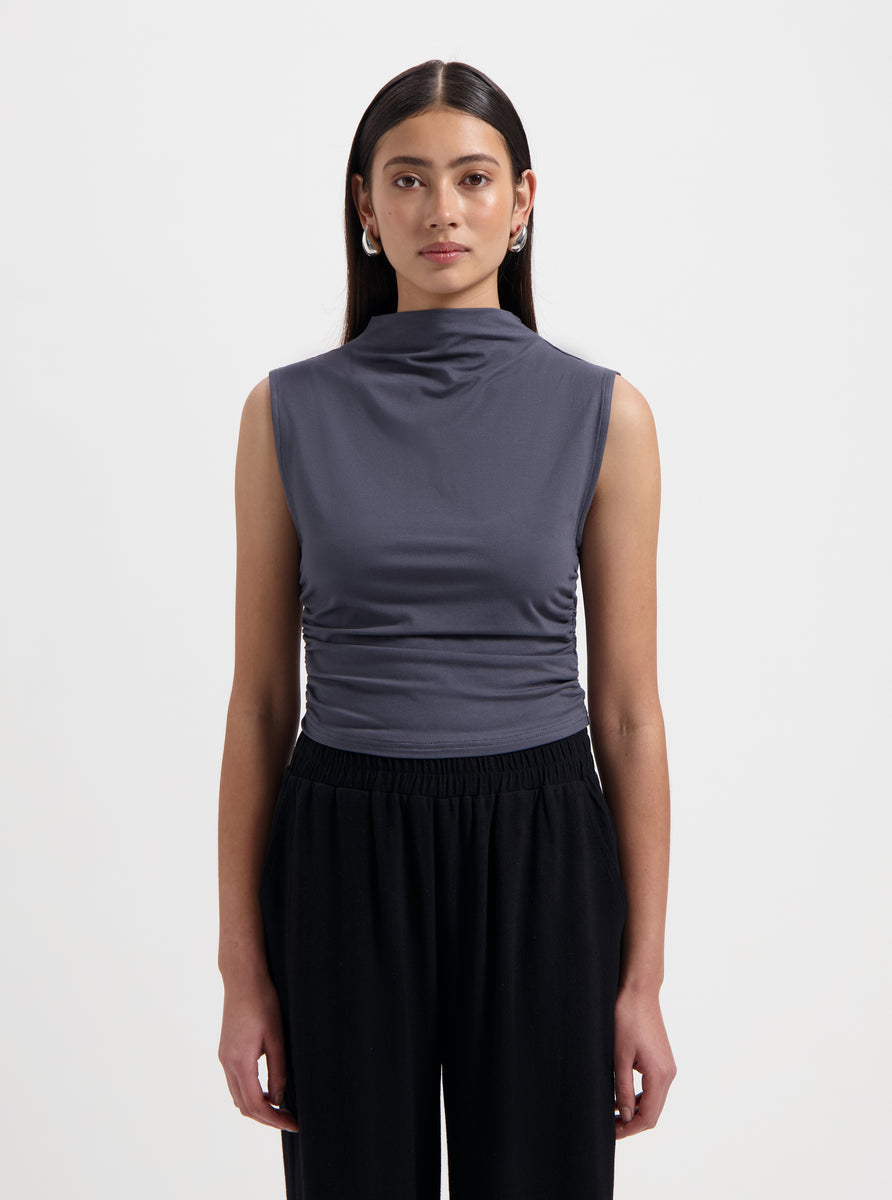 Jamie Top - Dark Grey – WE ARE LABELS