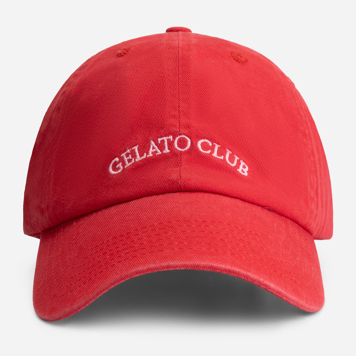 Gelato Club Cap - Red – We Are Labels // LABELS GROUP