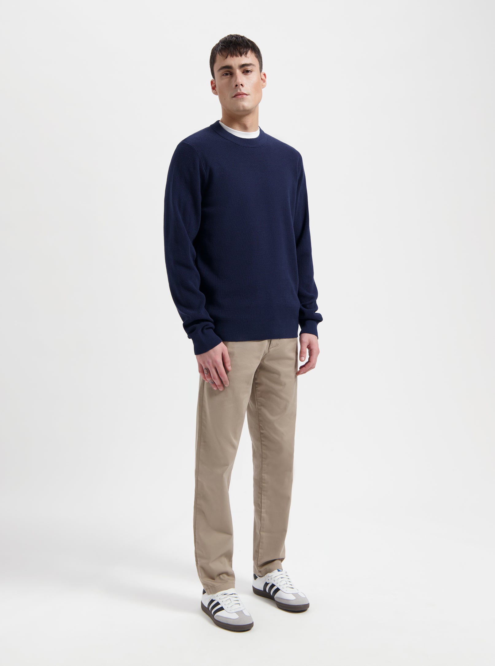 William Structure Crewneck - Navy – WE ARE LABELS