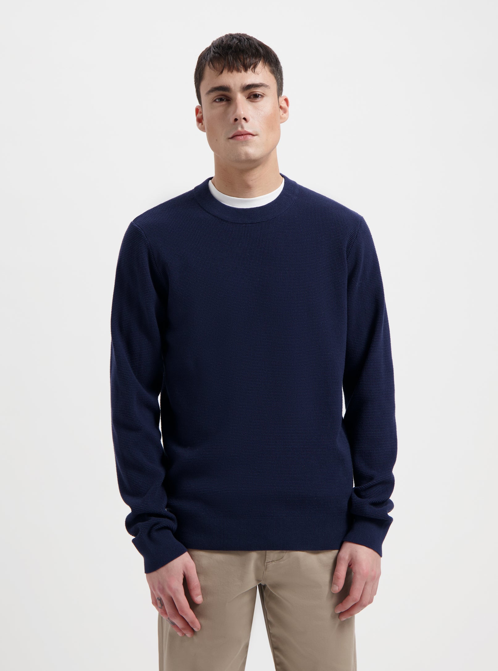 William Structure Crewneck - Navy – WE ARE LABELS